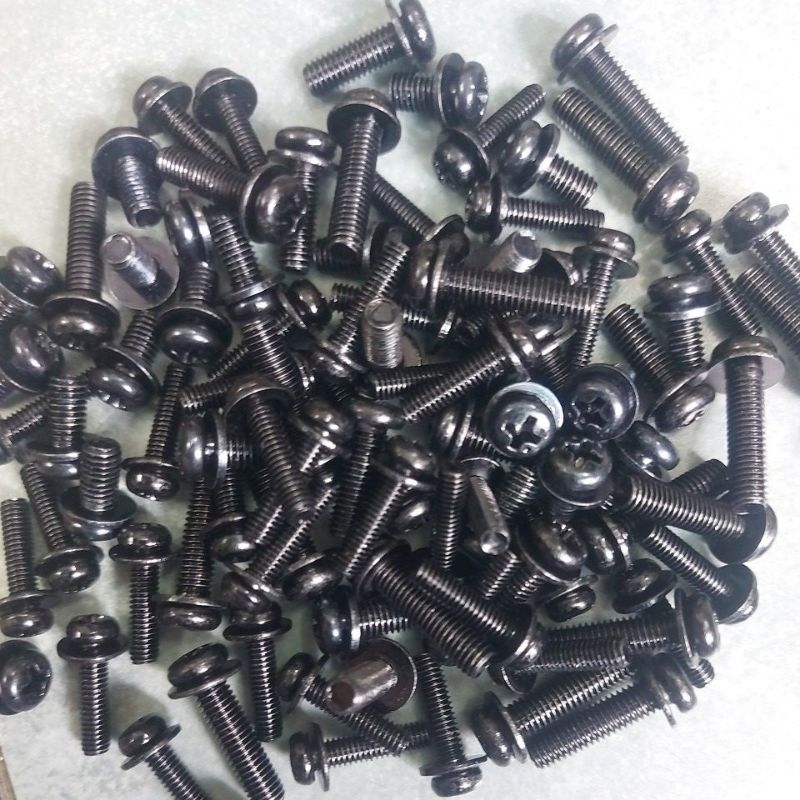 Túi 5 Ốc bulong M4 4li15 4li20 4li30 nhuyễn sử dụng vít gắn bợ cổ Wave ...