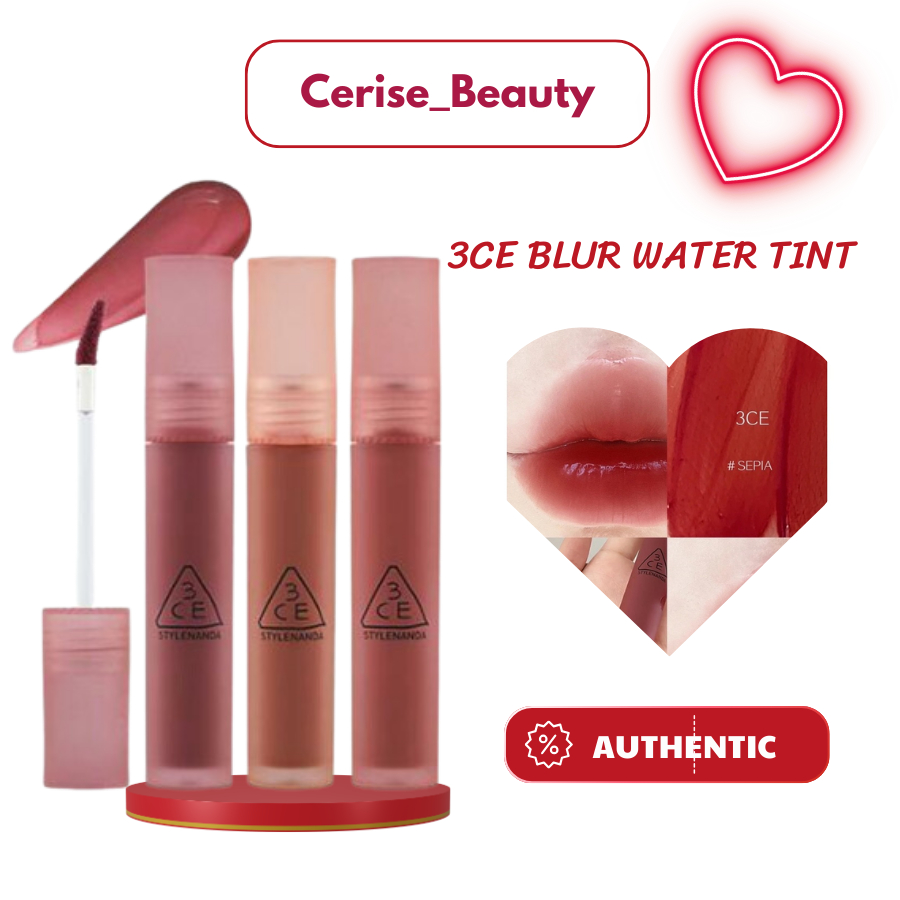 Son Tint 3CE Blur Water Tint - SEPIA - PLAY OFF - LAYDOWN - CASUAL ...