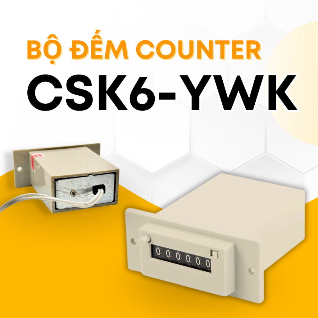 Bộ Đếm Sản Phẩm 6 Số Counter CSK6-YWK điện 220VAC | Shopee Việt Nam