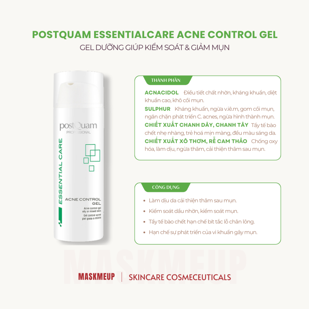 Gel Dưỡng Ẩm Làm Giảm Mụn, Thông Thoáng Lỗ Chân Lông Và Loại Bỏ Dầu Cho ...