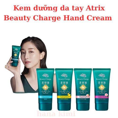 ( mẫu mới 2025) Kem dưỡng da tay Atrix Beauty Charge Nhật Bản 80g (Bill ...