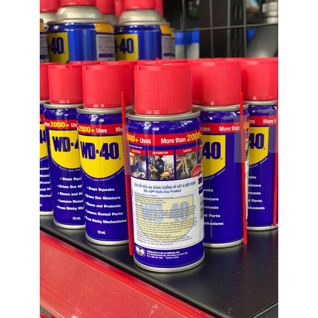 PHÁ RỈ SÉT ĐA DỤNG WD-40 MULTI-USE 70ML - Chính Hãng - Giá Tốt | Shopee Việt Nam