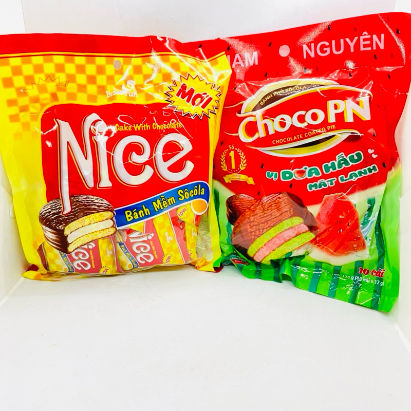 Bánh Nice socola/ Bánh Dưa Hấu Choco PN | Shopee Việt Nam