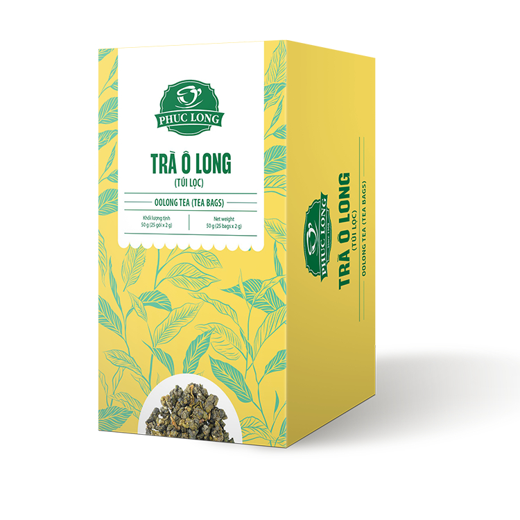 Trà Olong túi lọc Phúc Long (2g x 25 gói) - TPL008 | Shopee Việt Nam