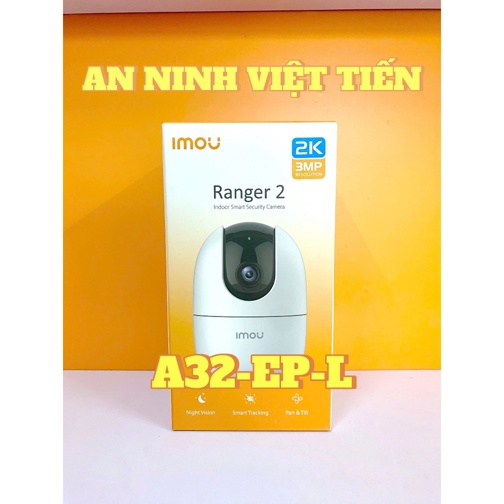 Camera wifi imou A32 EP-L , camra trong nhà quay 360 độ , đàm thoại 2 ...