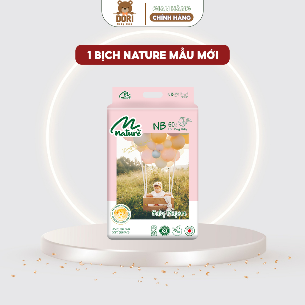 [K QUÀ MẪU MỚI] 1 Bịch Tã Bỉm MOMO NATURE Nâng Cấp Mới Nhất, Cải Tinh ...