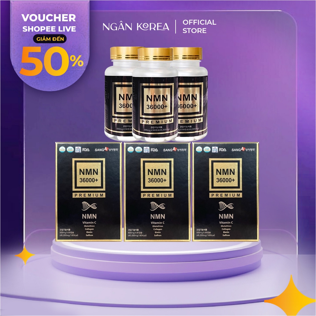 [COMBO 3 HỘP] NMN 36000 Sang A | Shopee Việt Nam