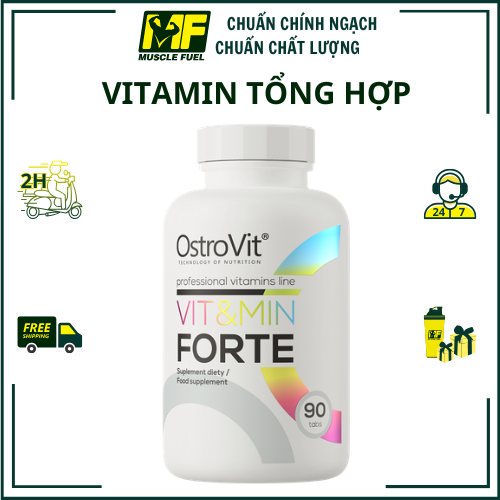 [HÀNG CÔNG TY] Vitamin tổng hợp OstroVit VIT&MIN FORTE, giúp bổ sung ...