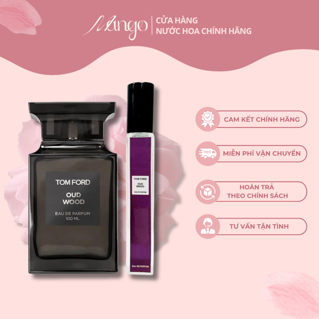 [CHÍNH HÃNG] Nước hoa chiết Unisex Tom Ford Oud Wood EDP | Shopee Việt Nam