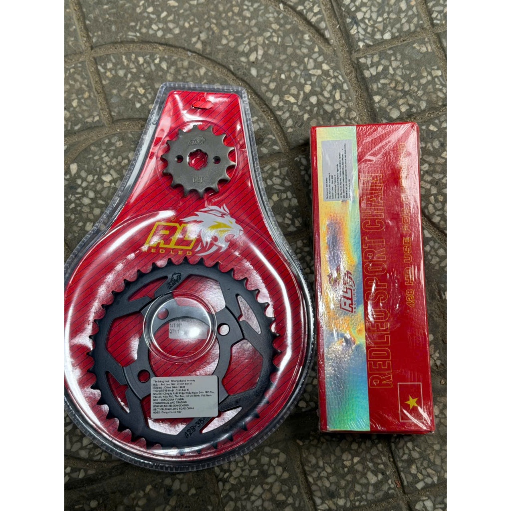 Nhông Sên Dĩa Redleo Gắn Các Dòng Xe 67 - CL - CD - Cub - Wave - Dream ...