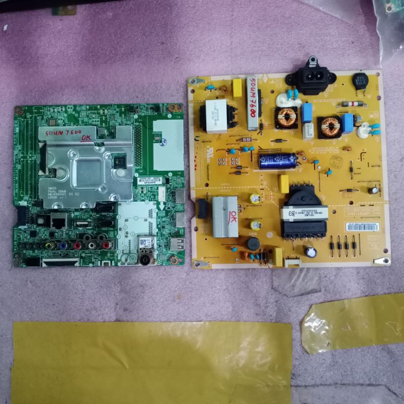 bo mạch tivi LG 50UM7600,bo xử lý, khiển, nguồn, main chính, chủ ...