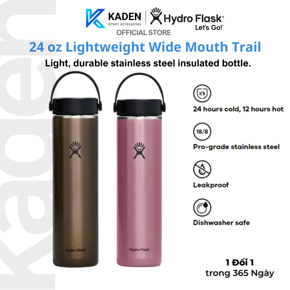 Bình Nước Giữ Nhiệt Hydro Flask Lightweight Flex Cap B 24 Oz (710Ml) 2025 – LW24LWB-Hàng Chính ...