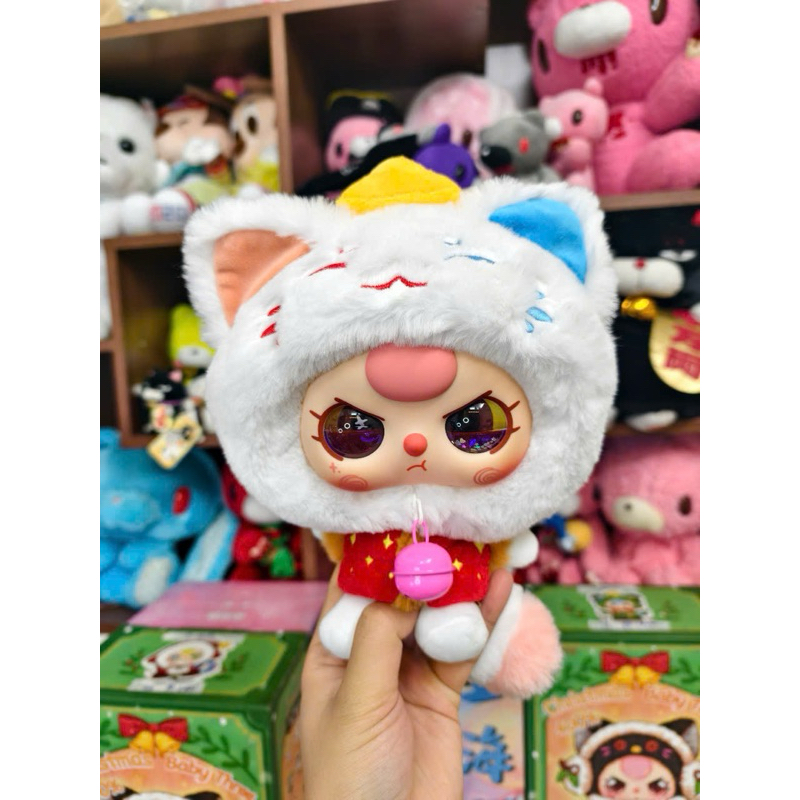 [Sẵn]bbthree mèo thần tài secret mắt nước (y hình) new full box card(đã ...