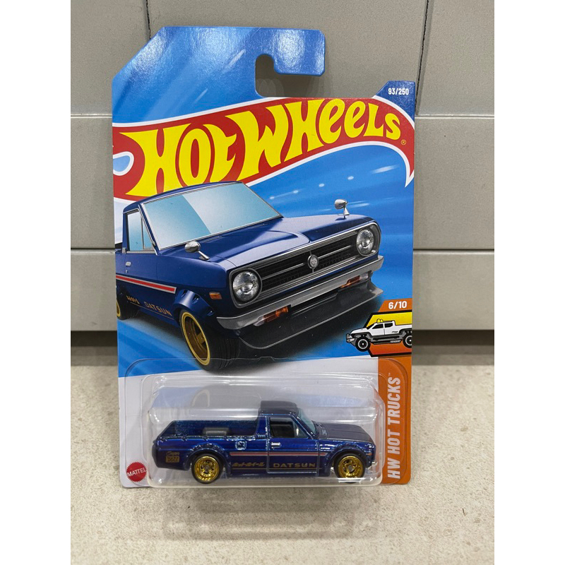 Xe mô hình đồ chơi cơ Hotwheels 1:64 - SUPER TREASURE HUNT - 1975 Datsun Sunny Truck (B120 ...