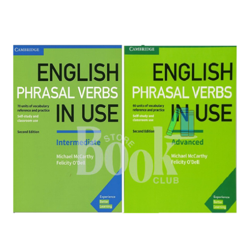 Sách ENGLISH PHRASAL VERB IN USE (Advanced, Intermediate) (Bản đen ...