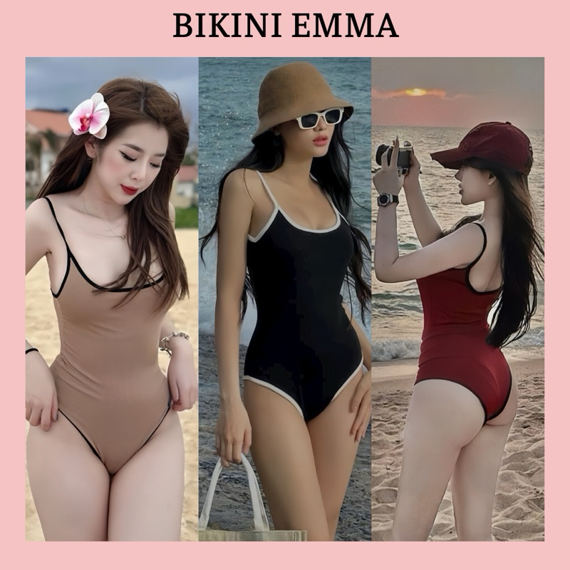 Bodysuit 1 Mảnh Basic EMMA Full Màu | Shopee Việt Nam