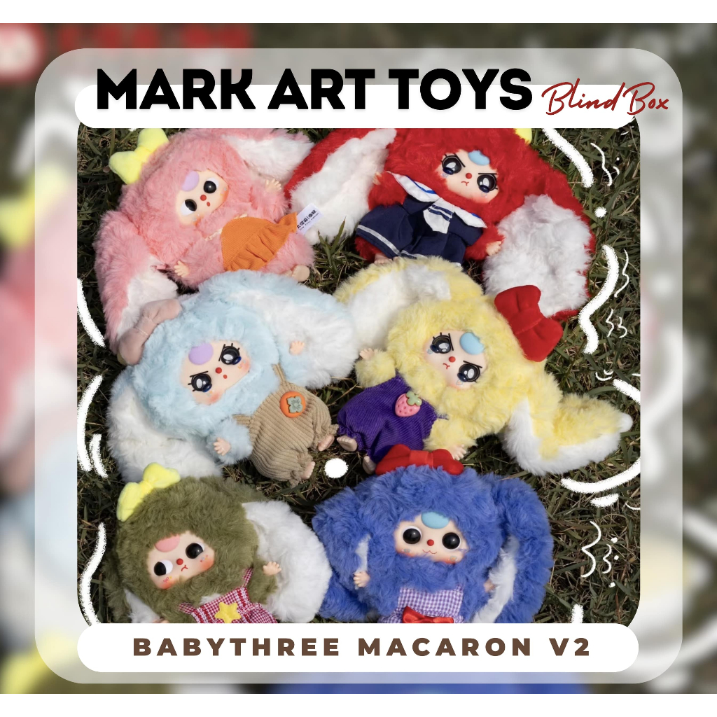 [HCM] Baby Three MACARON CUTE BUNNY V2 Blind Box . Chính Hãng . Mark ...