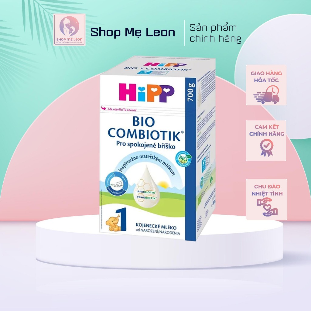 Hipp nội địa BIO Combiotik 1 dành cho bé từ 0-6m - Chứa lactic *L ...