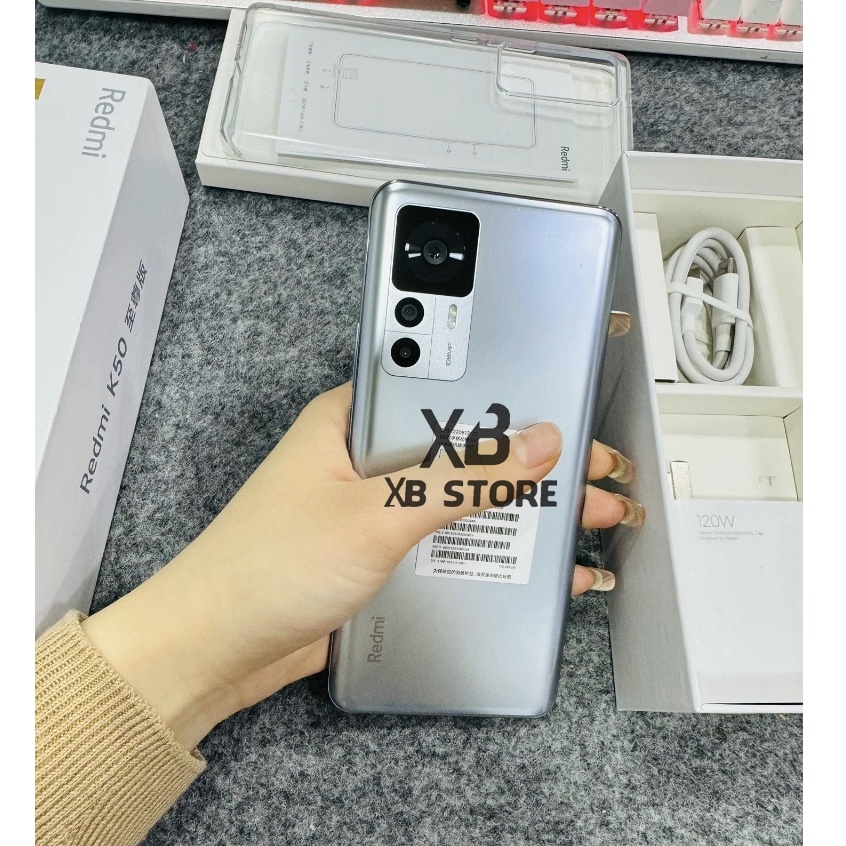 Điện thoại Xiaomi Redmi K50 Ultra Snapdragon 8+ gen 1 Màn Oled 1.5K 144Hz, sạc nhanh 120W ...
