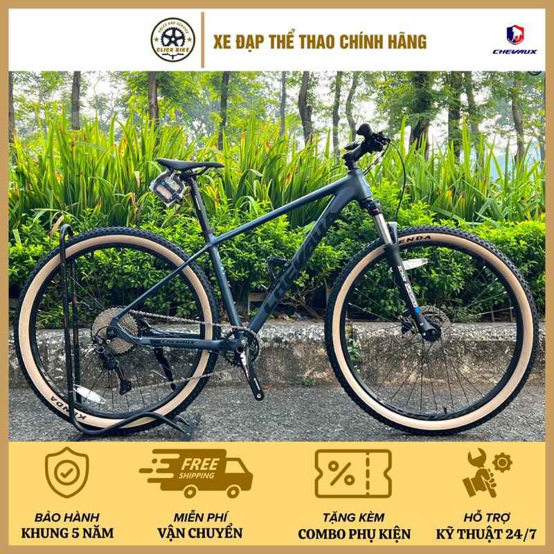 Xe đạp CHEVAUX YOKO 2024 - Group Shimano Deore M5100 11 Speed, Phanh ...