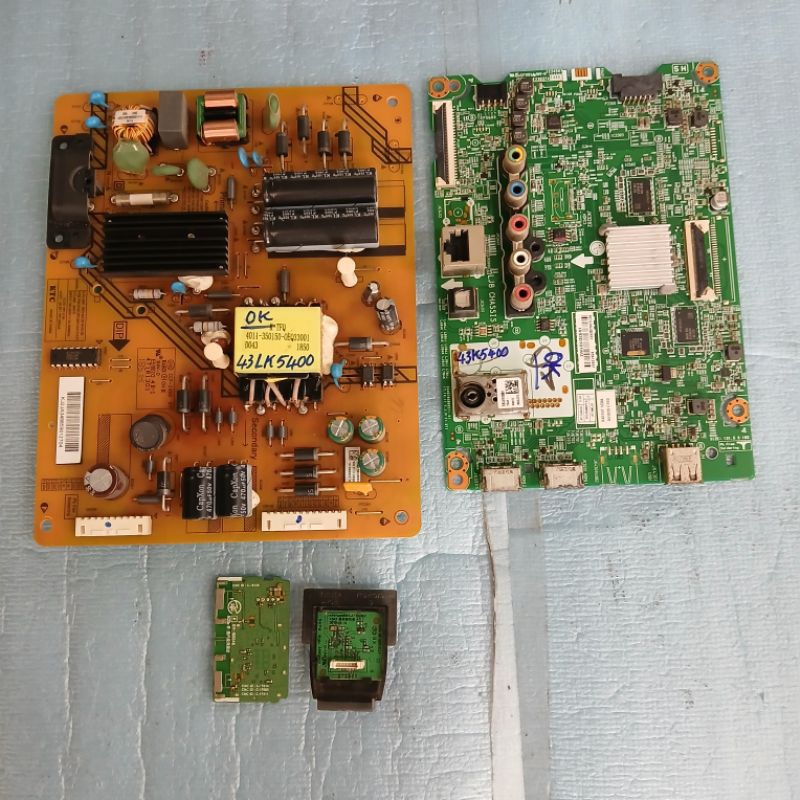 bo mạch tivi LG 43LK5400,bo xử lý, khiển, nguồn, main chính, chủ ...