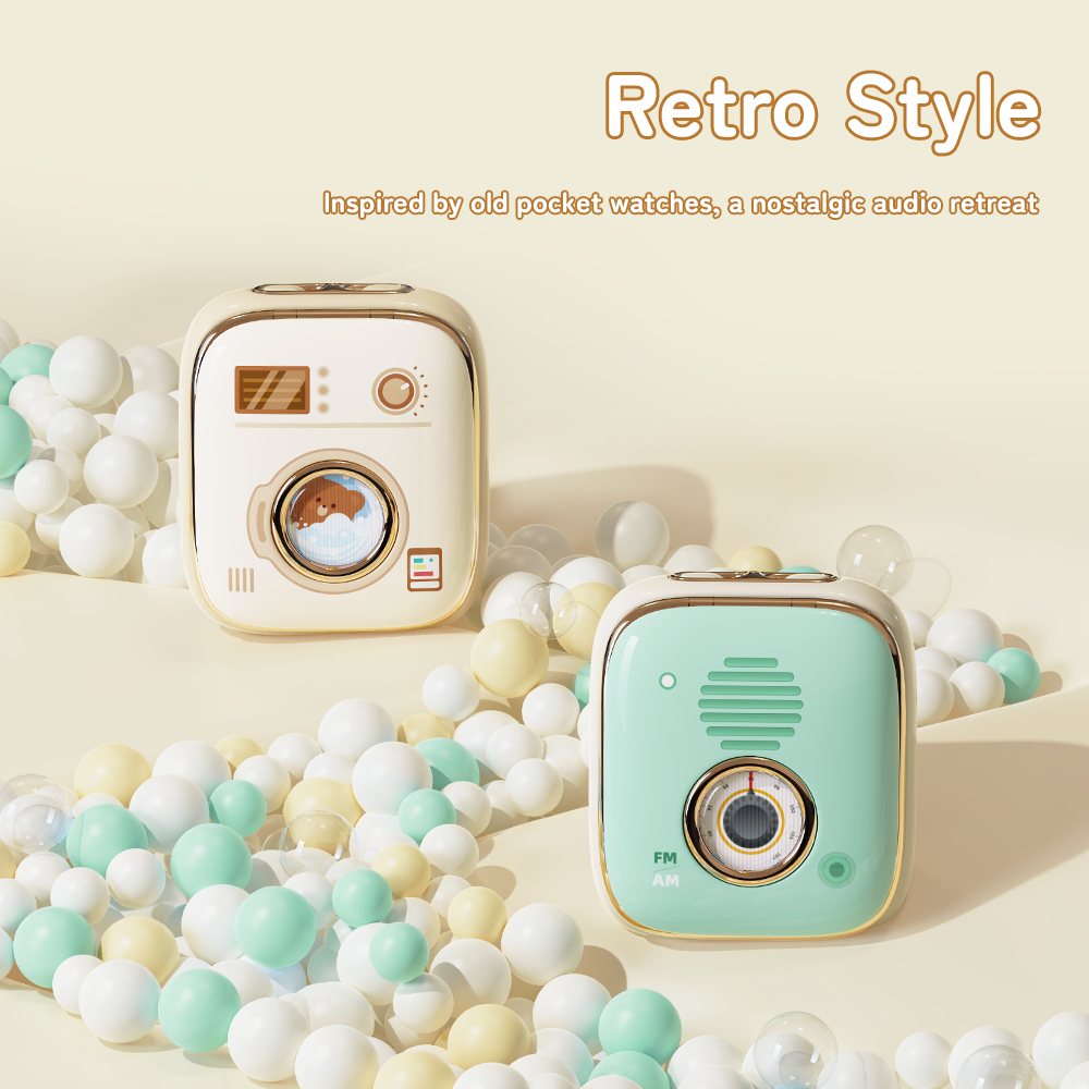 Tai Nghe Không Dây TWS ROCK Retro Mix Tape (Bluetooth v5.3, 6H, IPX4 ...