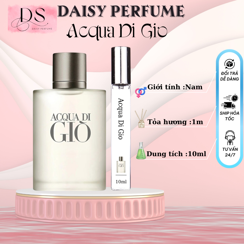 Nước hoa nam Giorgioo Armanii Acqua Di Gio Pour Homme(Giò Trắng) hương ...