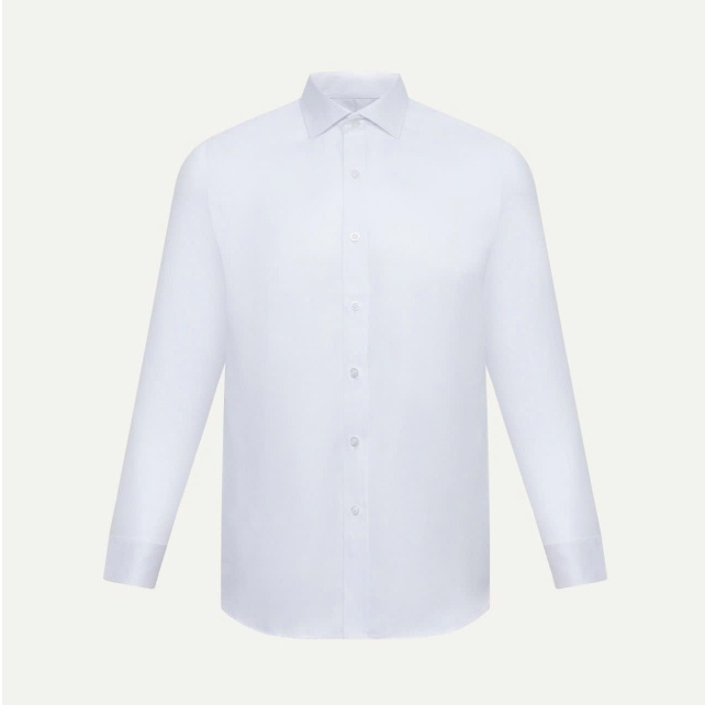 Áo Sơ Mi Americus Gosani N5820 Trơn Cao Cấp Màu Trắng | Shopee Việt Nam