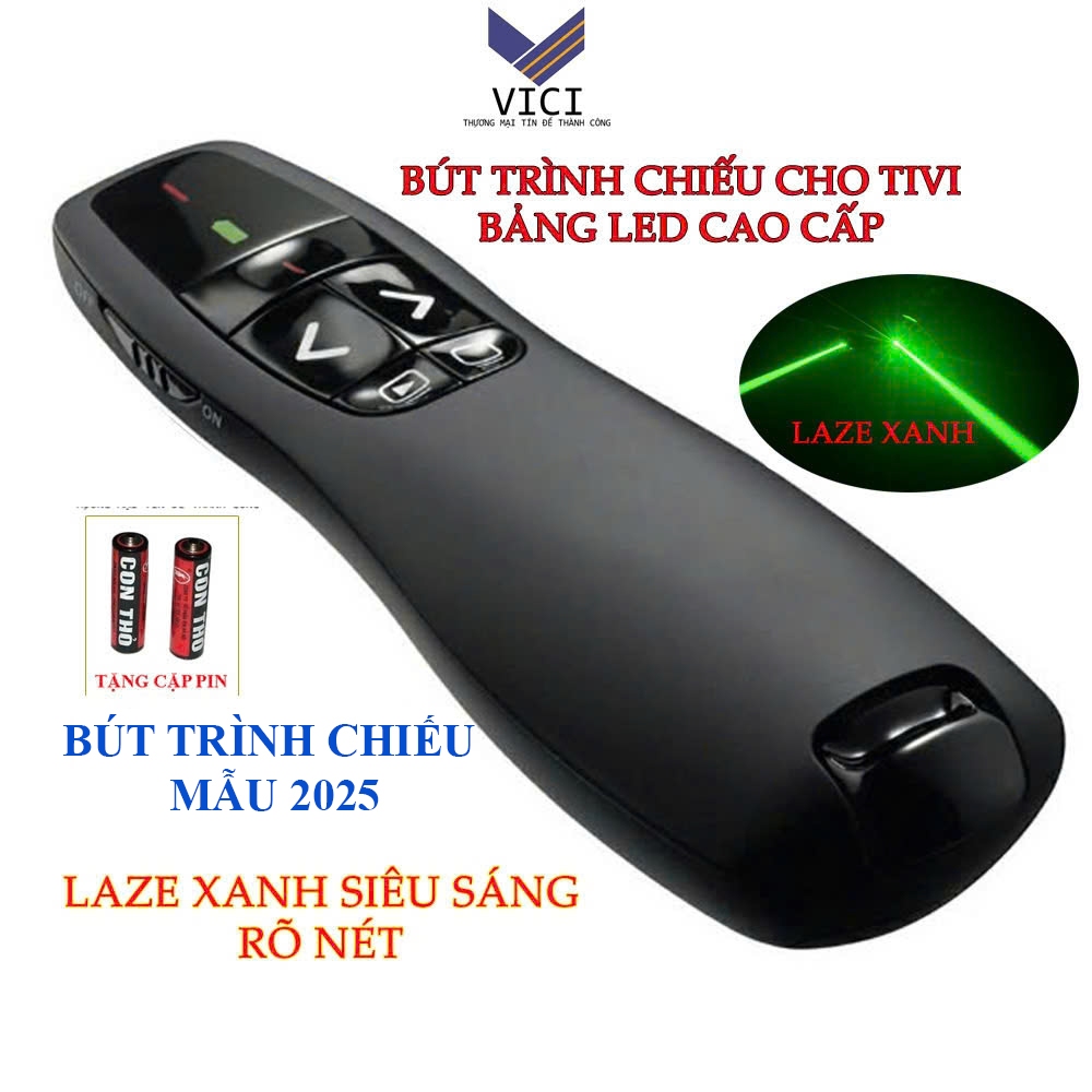 Bút trình chiếu tivi, bảng led chuyên dụng với laze xanh siêu sáng. Bút ...