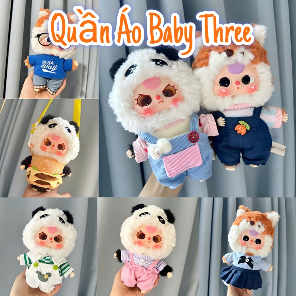 [Chỉ Quần Áo] Quần Áo Baby Three Bé Ba 12 Con Giáp Bé Ba 20cm, Đồ Cho ...