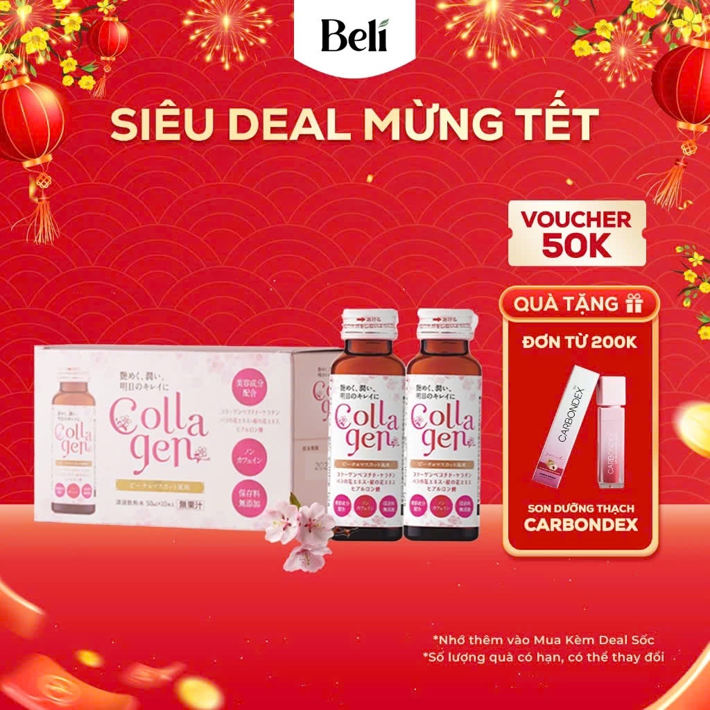 Nước Uống Collagen Nikko Kogyo Nhật Bản 3000mg Collagen Giúp Da Sáng ...