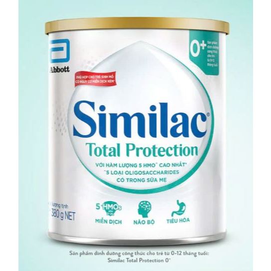 Sữa SIMILAC TOTAL PROTECTION số 1 cho bé từ 0-12 tháng 400g [Date 12/ ...