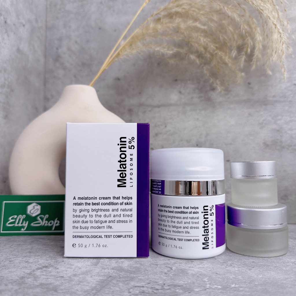 [Mẫu thử] Kem dưỡng trắng, căng bóng, chống lão hóa Melatonin 5% ...