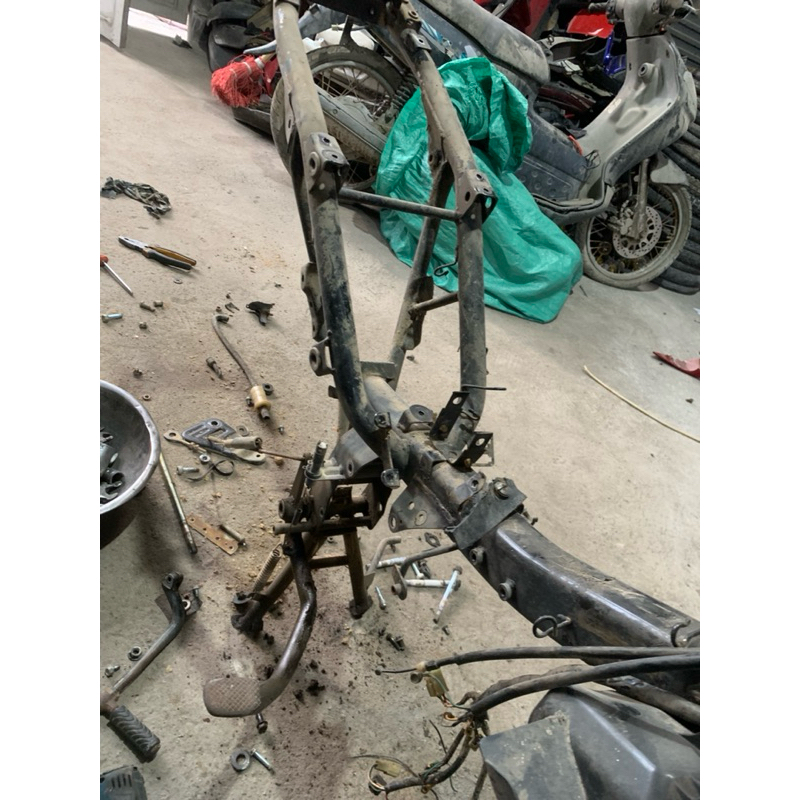 Khung sườn xe máy Wave honđa RS 110cc cũ hàng zin tháo xe | Shopee Việt Nam