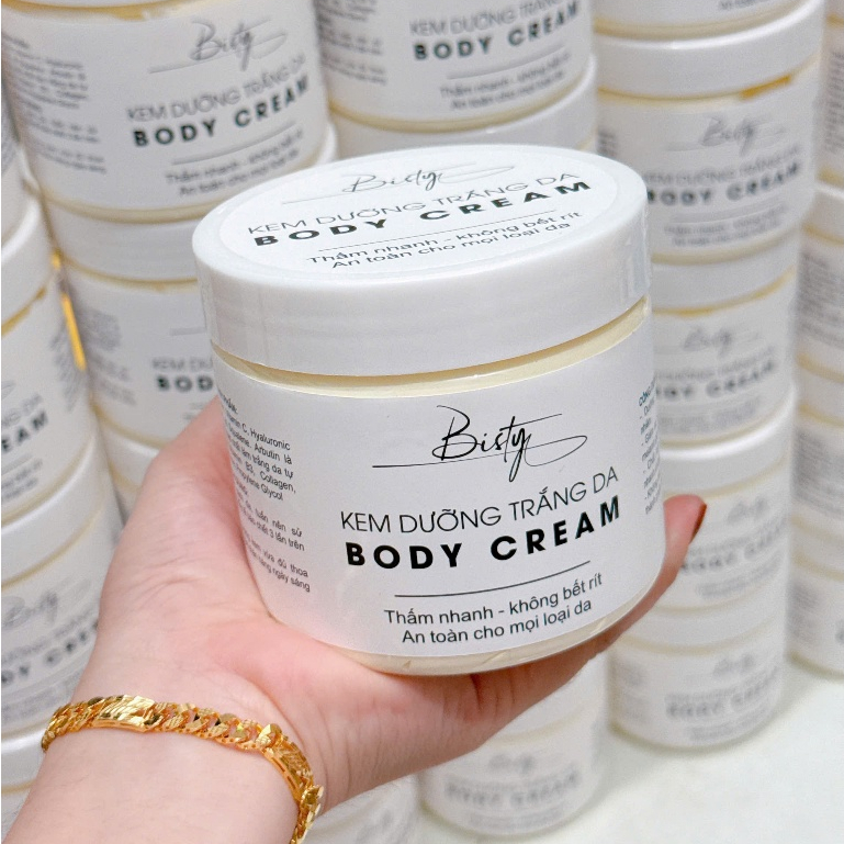 Kem Tẩy Body Trắng Nhanh Bisty (Hũ 500g) - Kem thấm, Không Bết Rít ...