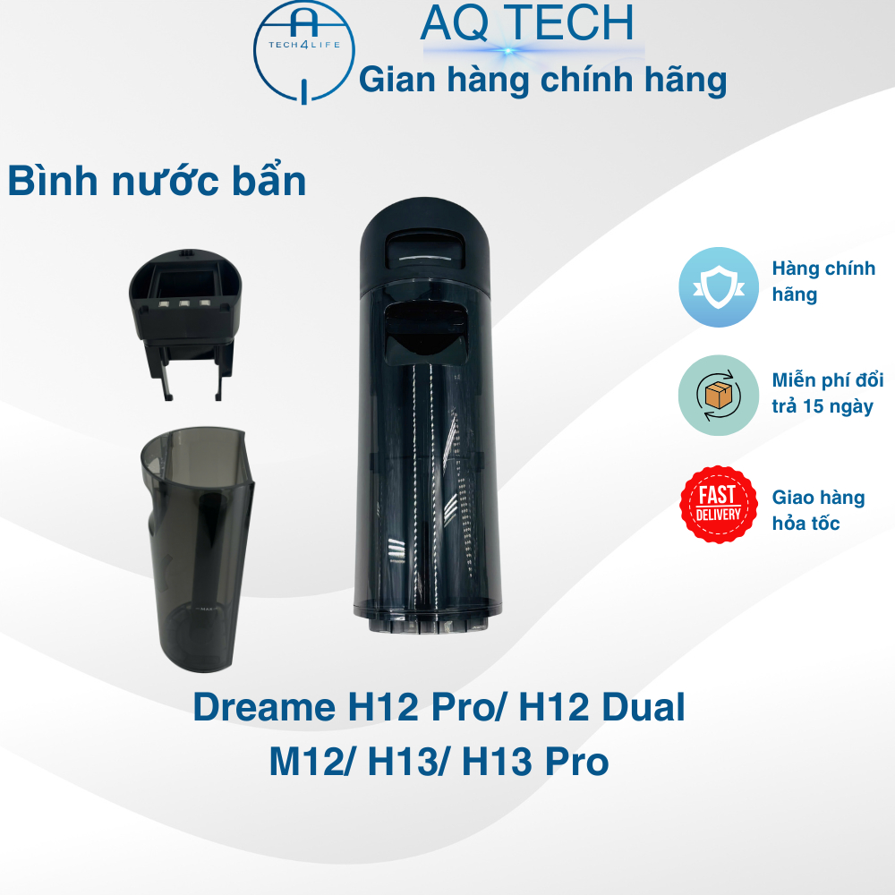 Bình Nước Bẩn Dreame H12 Pro, H12 Dual, M12, H13, H13 Pro | Shopee Việt Nam