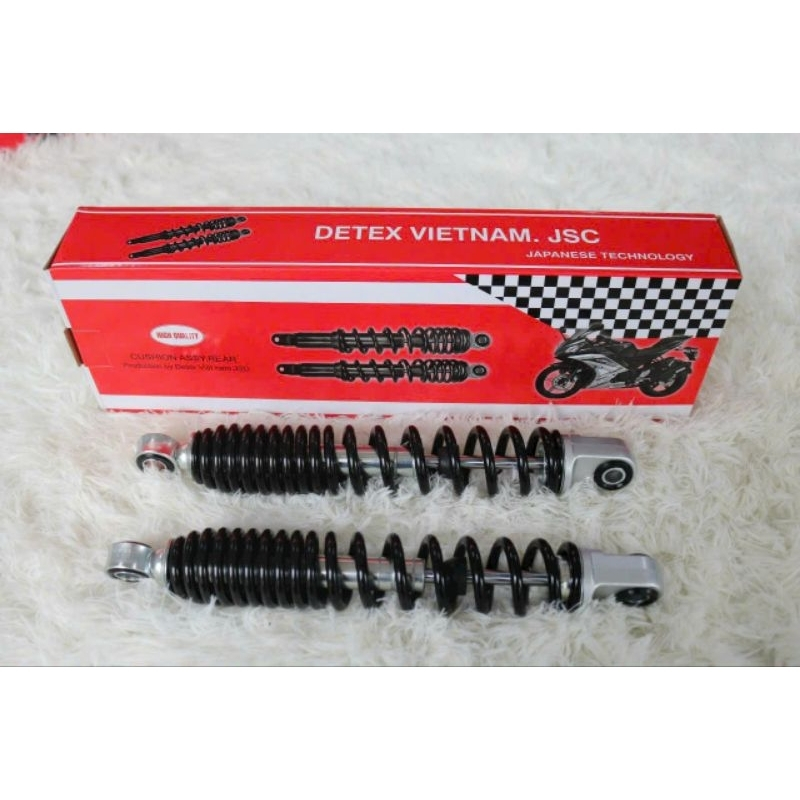 Phuộc nhún giảm xóc sau Sirius xăng cơ ( ty 8mm ) chính hãng Detex ( 1 cặp ) 27cm | Shopee Việt Nam