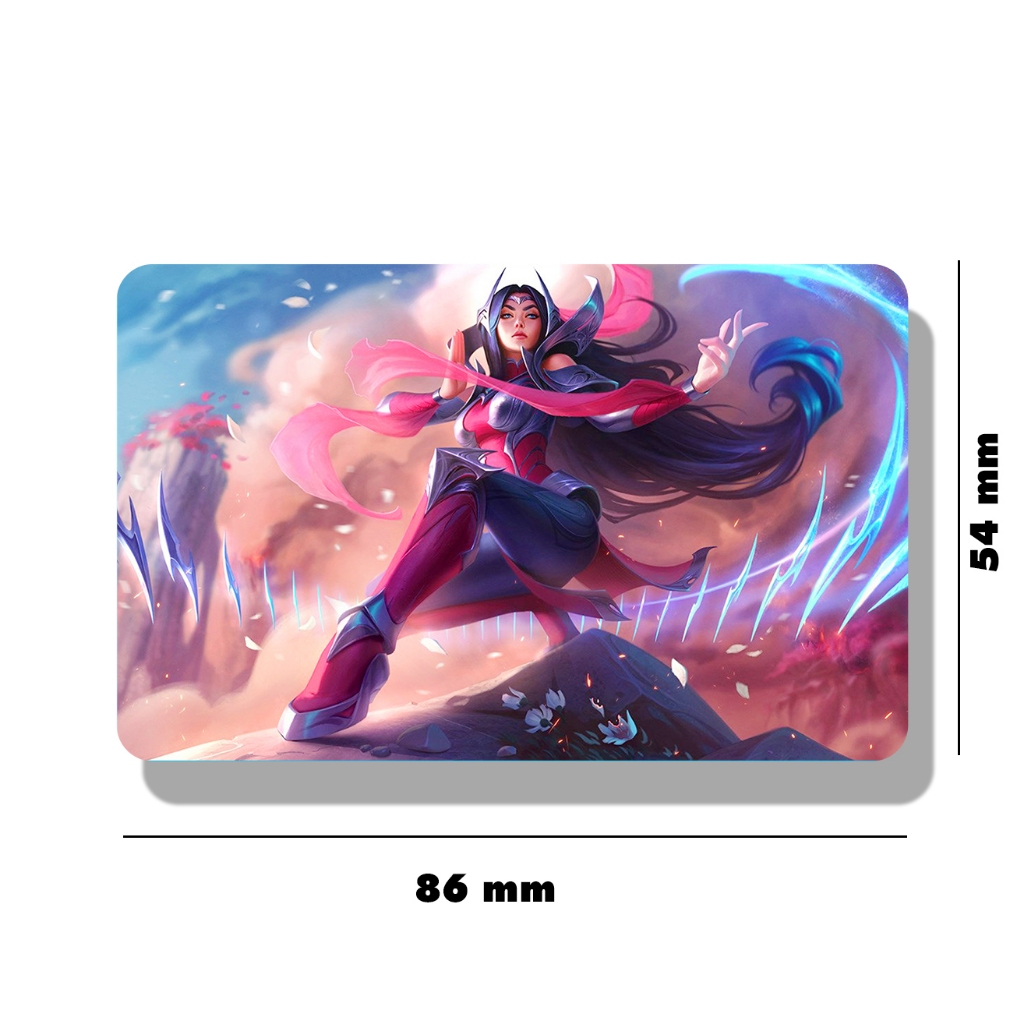 Skin Tướng Irelia in trên Card nhựa PVC cứng cáp bền màu | Shopee Việt Nam