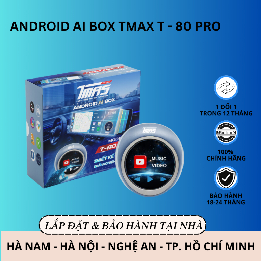 Android AI Box TMAX T - 80 Pro | BH Chính Hãng | Shopee Việt Nam