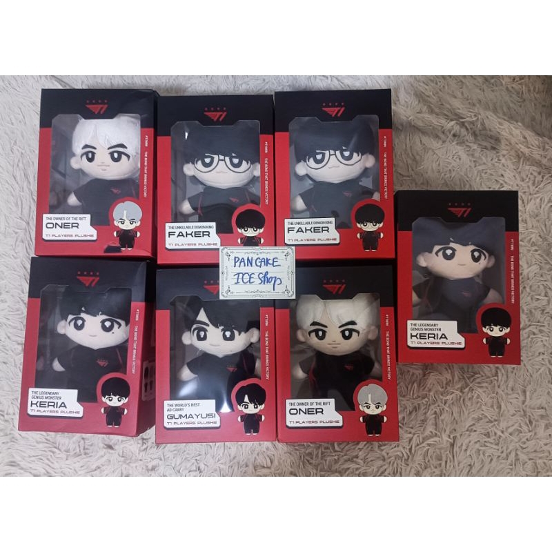 doll t1 chính hãng gồm doll và card faker gumayusi keria doll t1 100% official | Shopee Việt Nam