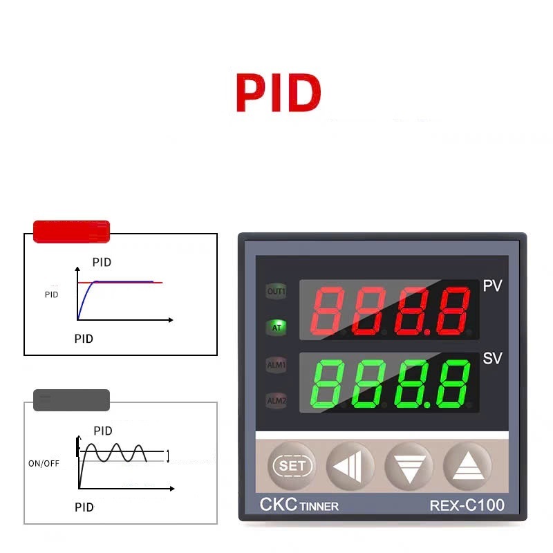 Đồng hồ đo nhiệt độ, Bộ điều chỉnh nhiệt độ RKC REX-C100 , C400, C700 ...