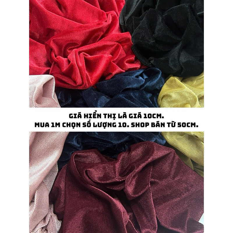 Vải Nhung Lưới TT (200k/m) | Shopee Việt Nam