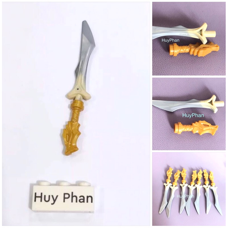 Lego Ninjago phụ kiện rồng Dragonbone blade Chính Hãng 100% | Shopee ...