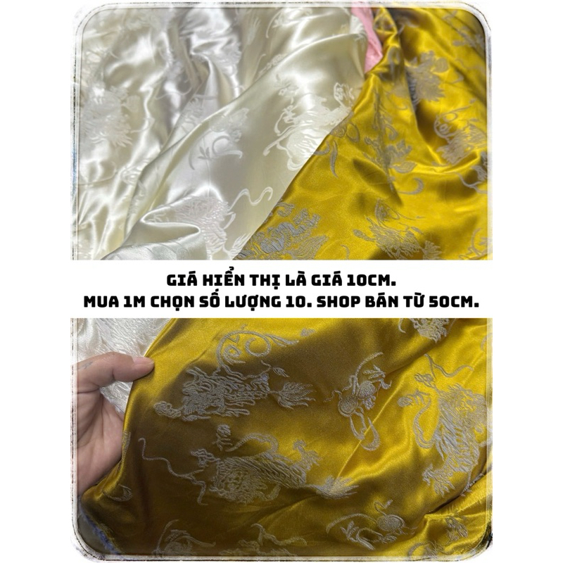 Vải Lụa Chu Sa Lân (499k/m) | Shopee Việt Nam