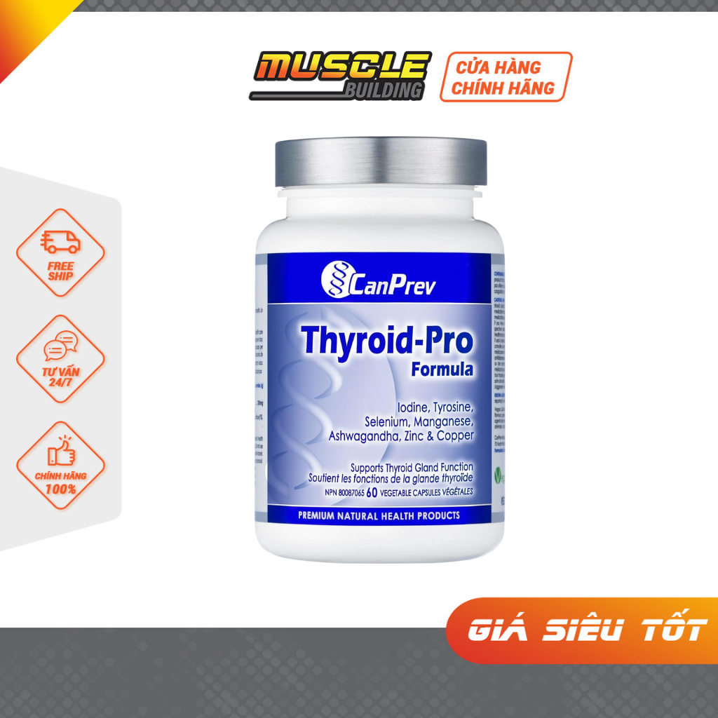 Viên uống hỗ trợ chức năng tuyến giáp và ngăn ngừa tình trạng thiếu I ...