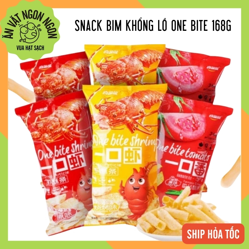 Snack bim bim khổng lồ One Bite Trung Quốc 168g | Shopee Việt Nam