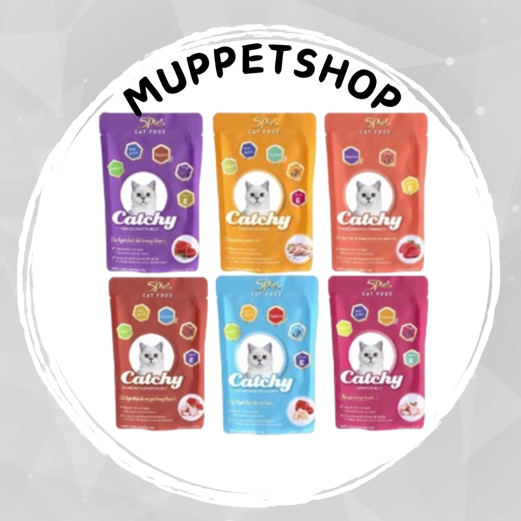 Pate Catchy Cho Mèo Gói 70g - Pate Cho Mèo Cao Cấp | Shopee Việt Nam