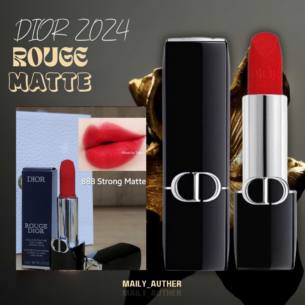 Son Thỏi Dior Rouge Matte New 2024 FULLBOX | Shopee Việt Nam
