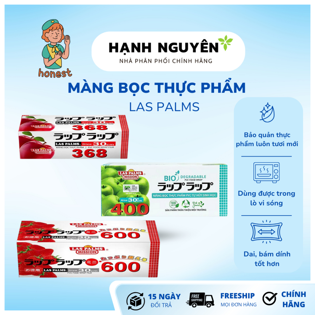 Màng bọc thực phẩm Laspalm 30 cm x 150m/200m/400m/600m Chính Hãng ...