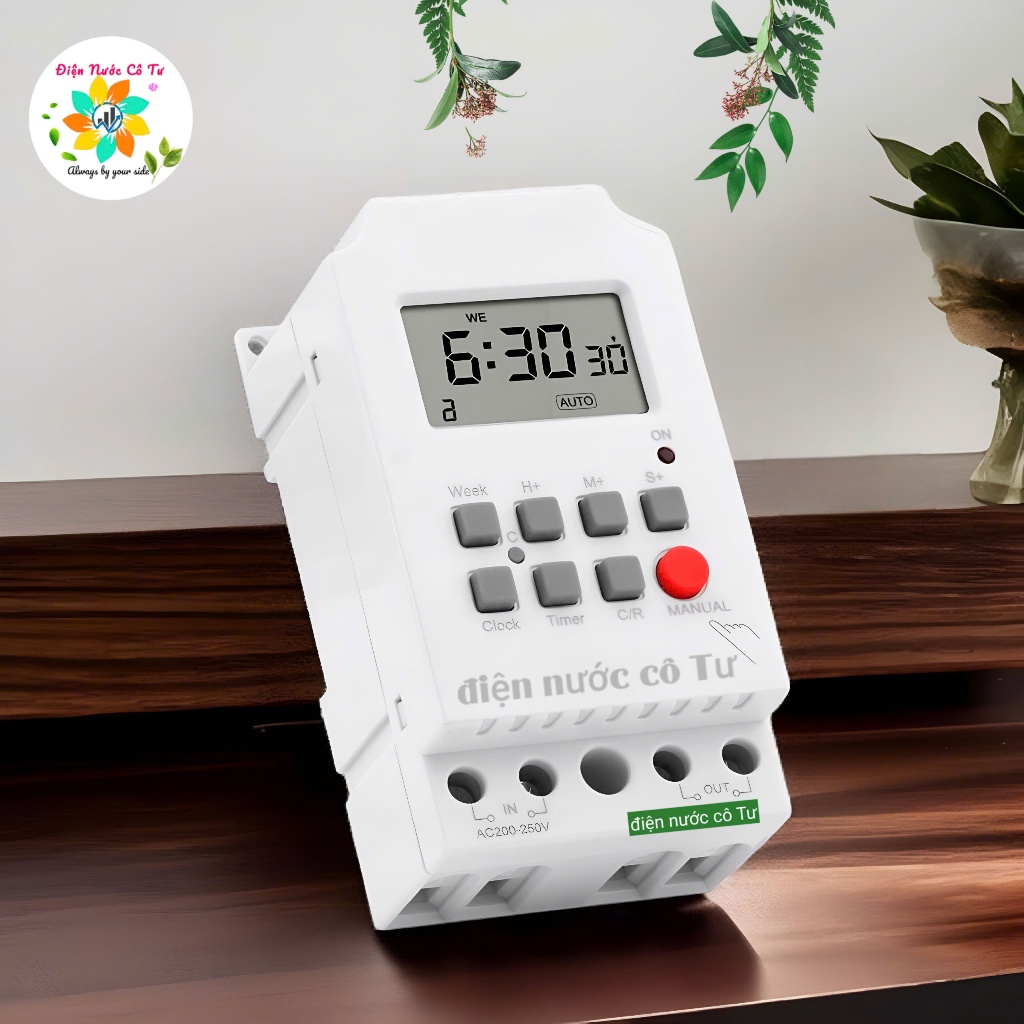 Timer hẹn giờ KG316S DECOM hẹn giờ tối thiểu 1 giây 28 chương trình ...